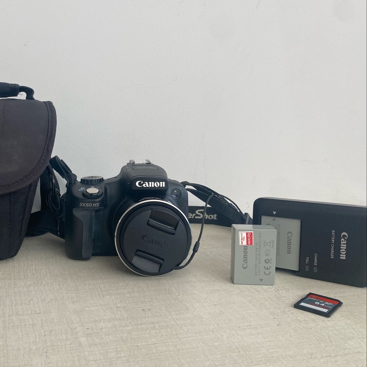 Câmera Canon Semi Profissional Powershot Sx50 Hs Zoom 50x | Máquina ...