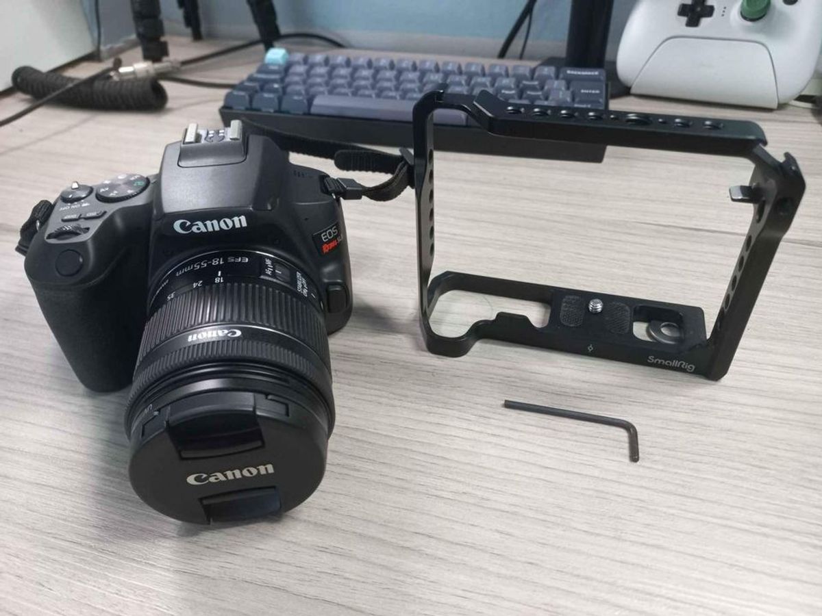 Câmera Canon Sl3 + Cage Smallrig | Máquina Fotográfica Digital Canon ...