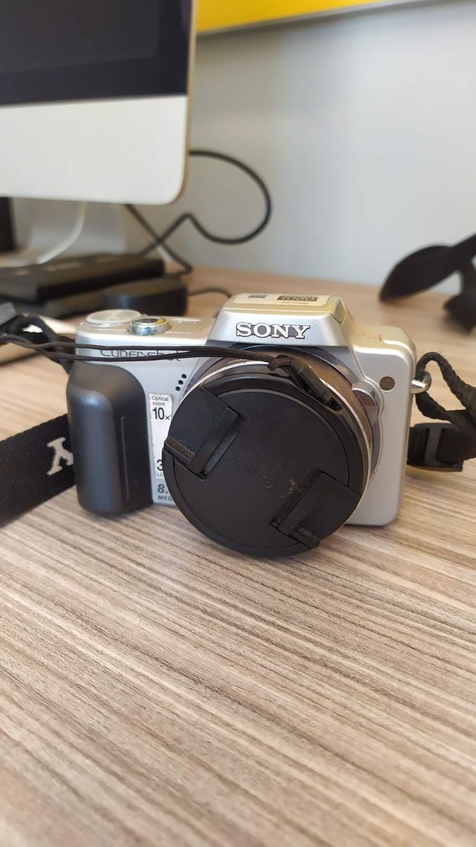 Câmera Cyber Shot Antiga | Máquina Fotográfica Digital Sony Usado ...