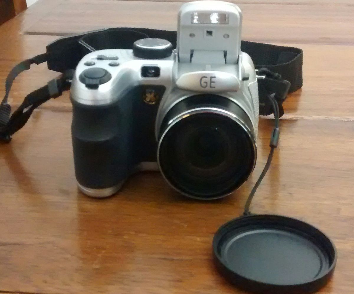 Câmera Digital Ge X5 14 Mp Prata | Máquina Fotográfica Digital Ge Usado ...