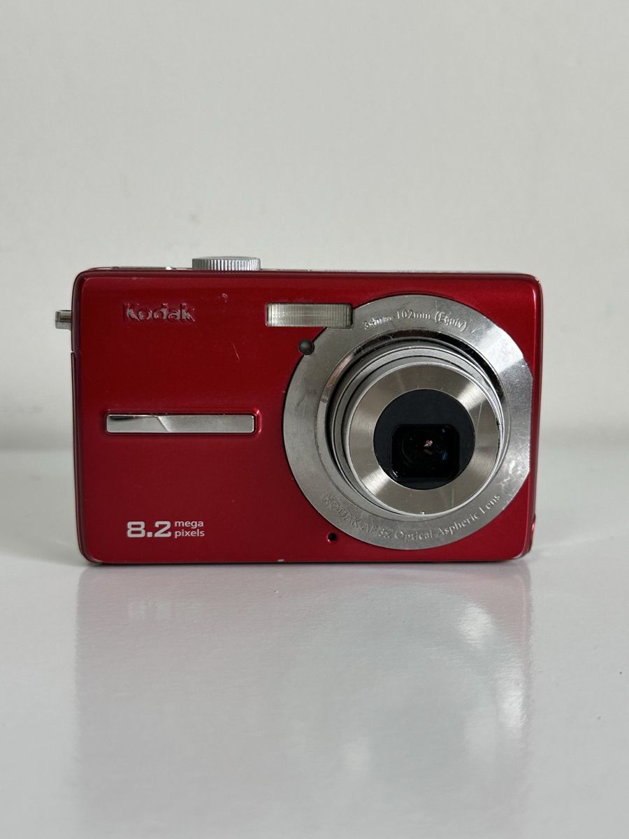Câmera Digital Kodak Easyshare M863 Vermelha Cybershot | Máquina ...