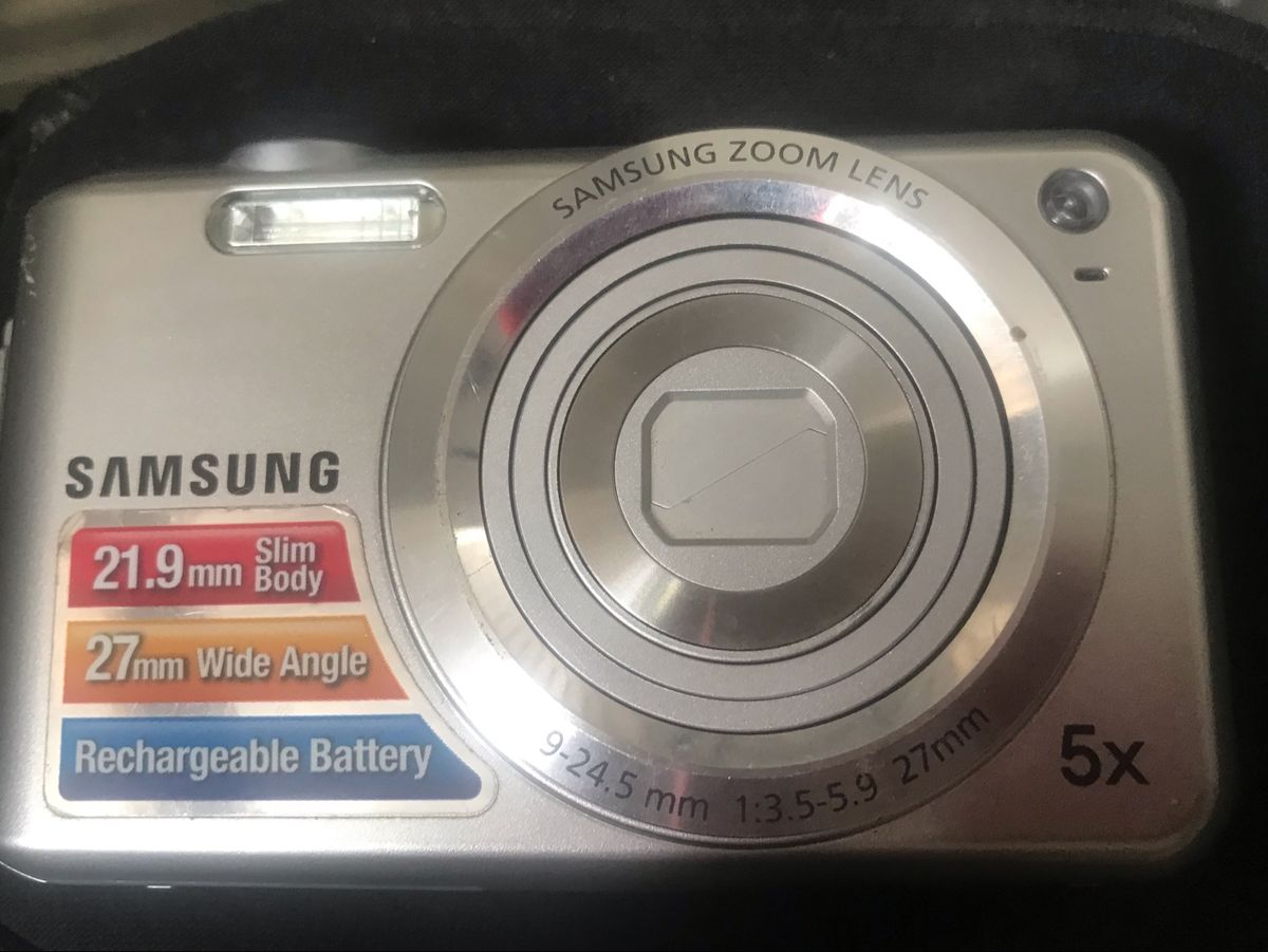 Câmera Digital Samsung Prata, Modelo Es65 | Produto Vintage e Retro ...