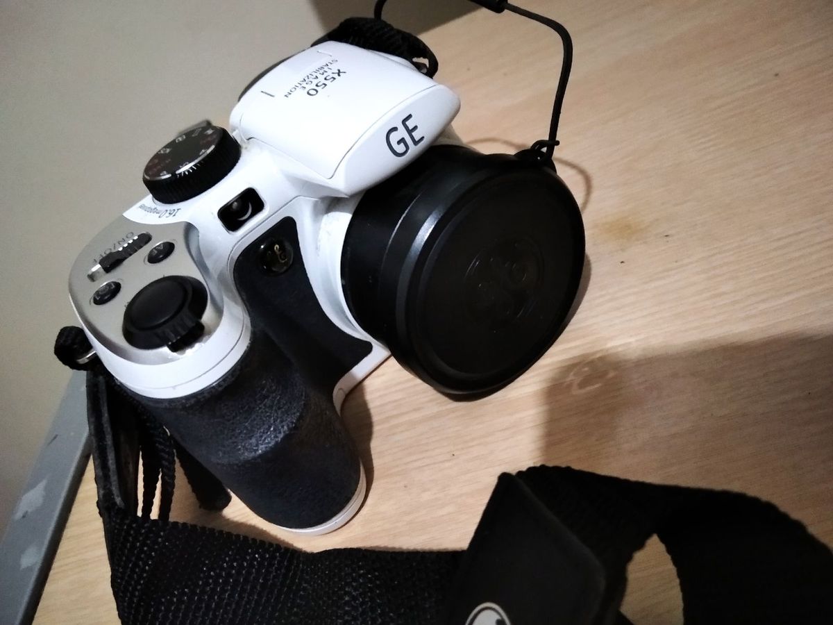 Câmera Digital X550 | Máquina Fotográfica Digital Ge Usado 54094845 ...