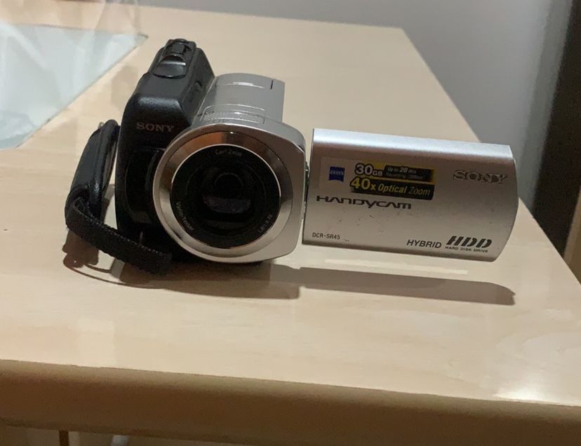 Câmera Filmadora Sony Dcr-sr45 | Filmadora Sony Usado 74676805 | enjoei