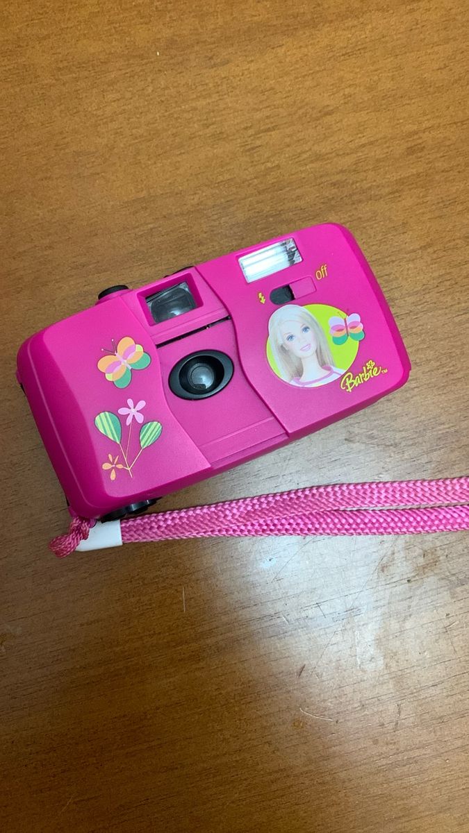 Câmera Fotográfica Analógica Barbie Raridade | Máquina Fotográfica ...