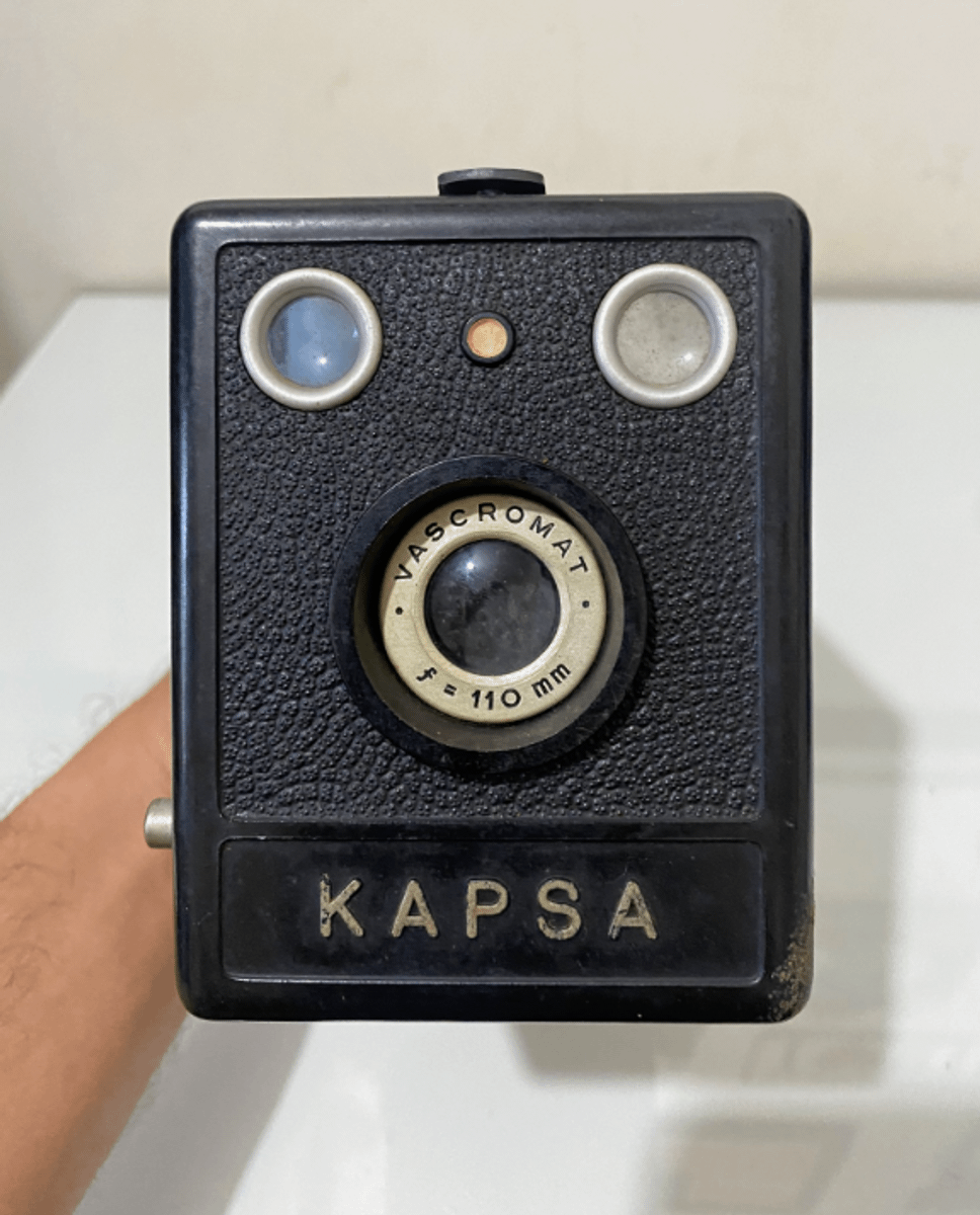 Câmera Fotográfica Analógica Kapsa | Máquina Fotográfica Analógica ...