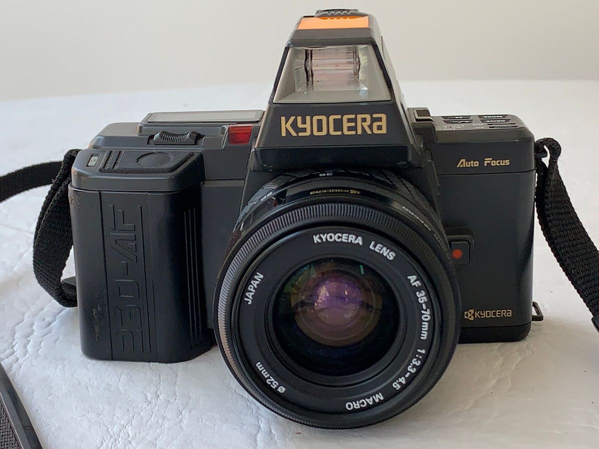 Camera Fotográfica Analógica Kyocera 230-af | Máquina Fotográfica ...