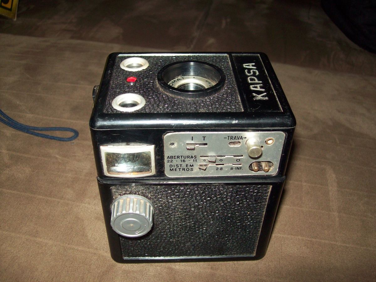Câmera Fotográfica Antiga Kapsa - 1950 | Produto Vintage e Retro Kapsa ...