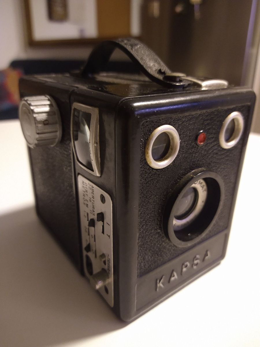 Câmera Fotográfica Antiga Kapsa | Produto Vintage e Retro Kapsa Usado ...