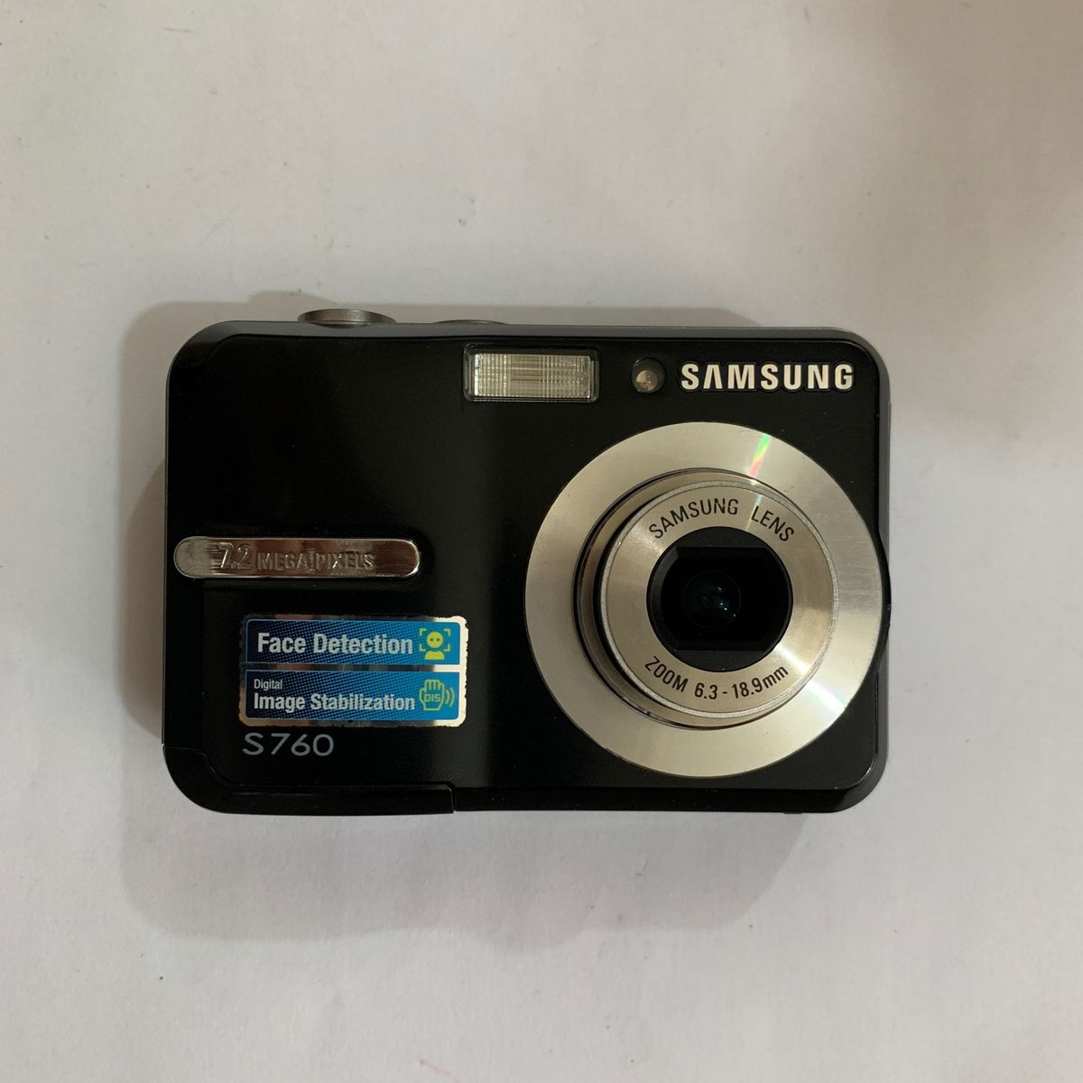 Câmera Fotográfica Digital Samsung 7.2 Mega Pixels S760 | Máquina ...