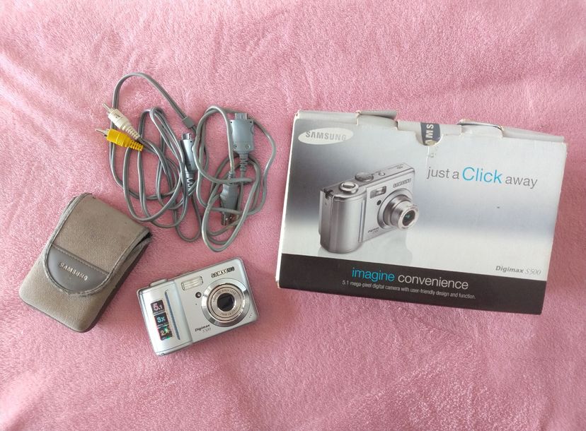Câmera Fotográfica Digital Samsung Antiga | Produto Vintage e Retro ...
