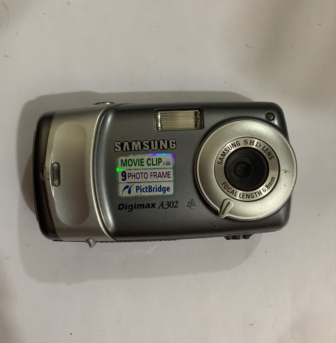 Câmera Fotográfica Digital Samsung Digimax A302 3.2 Mega Pixels ...