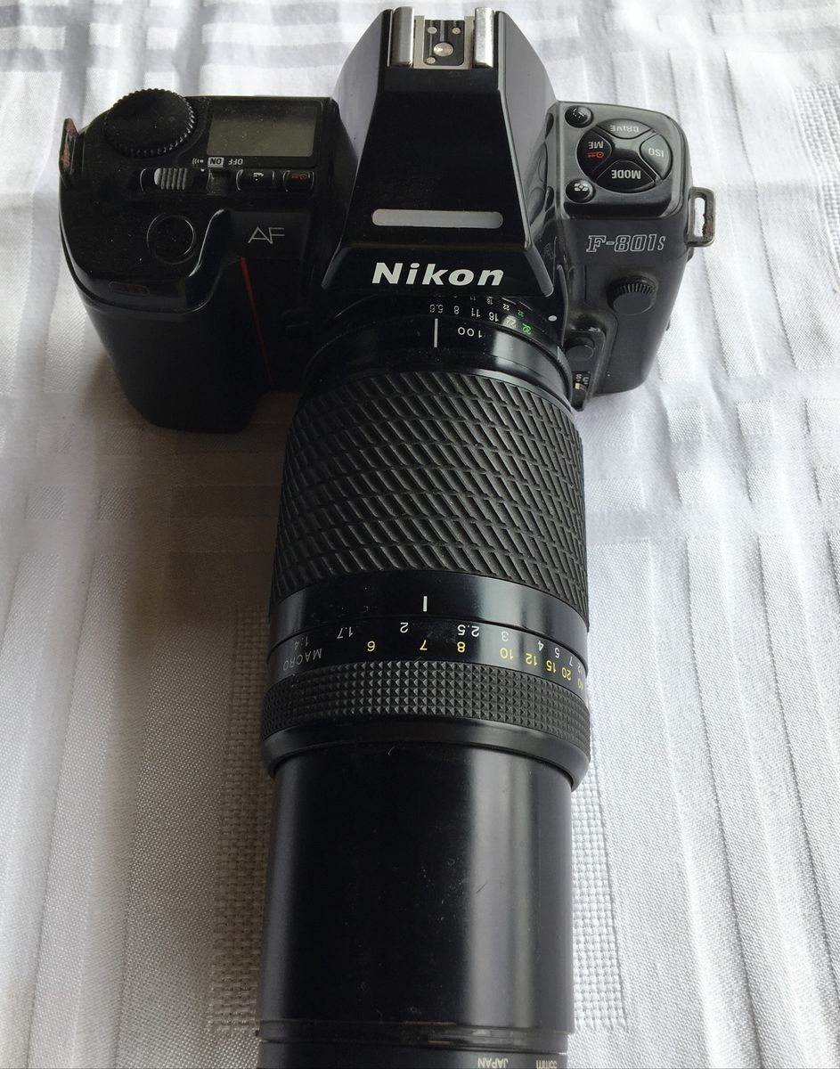 Câmera Fotográfica Nikon F 801 S | Produto Masculino Nikon Usado ...