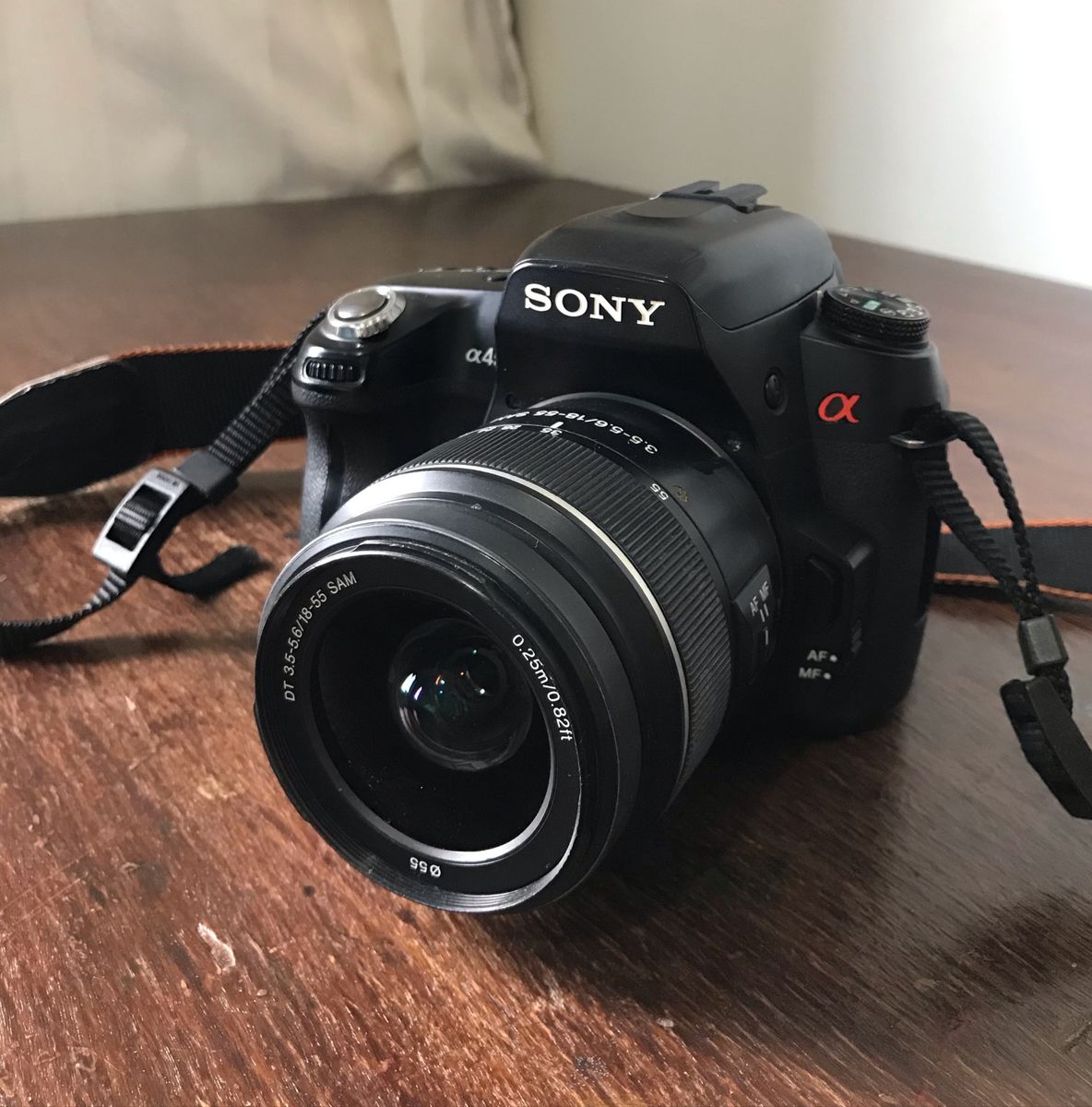 Camera Fotográfica Profissional Sony Alpha 450 | Máquina Fotográfica ...