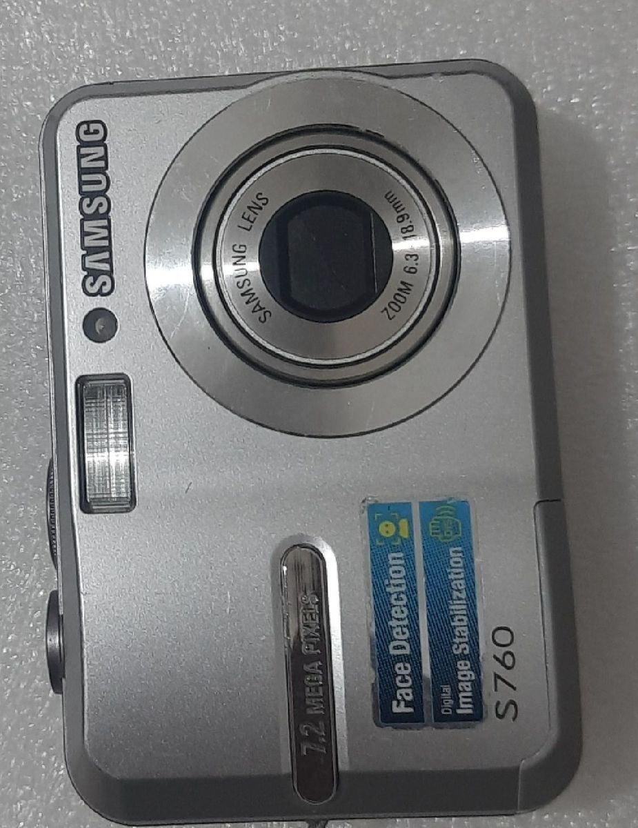 Camera Fotográfica Sansung S760 | Máquina Fotográfica Digital Sansung ...