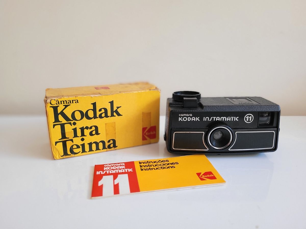 Câmera Kodak Tira Teima Instamatic 11 Analógica Vintage | Produto ...