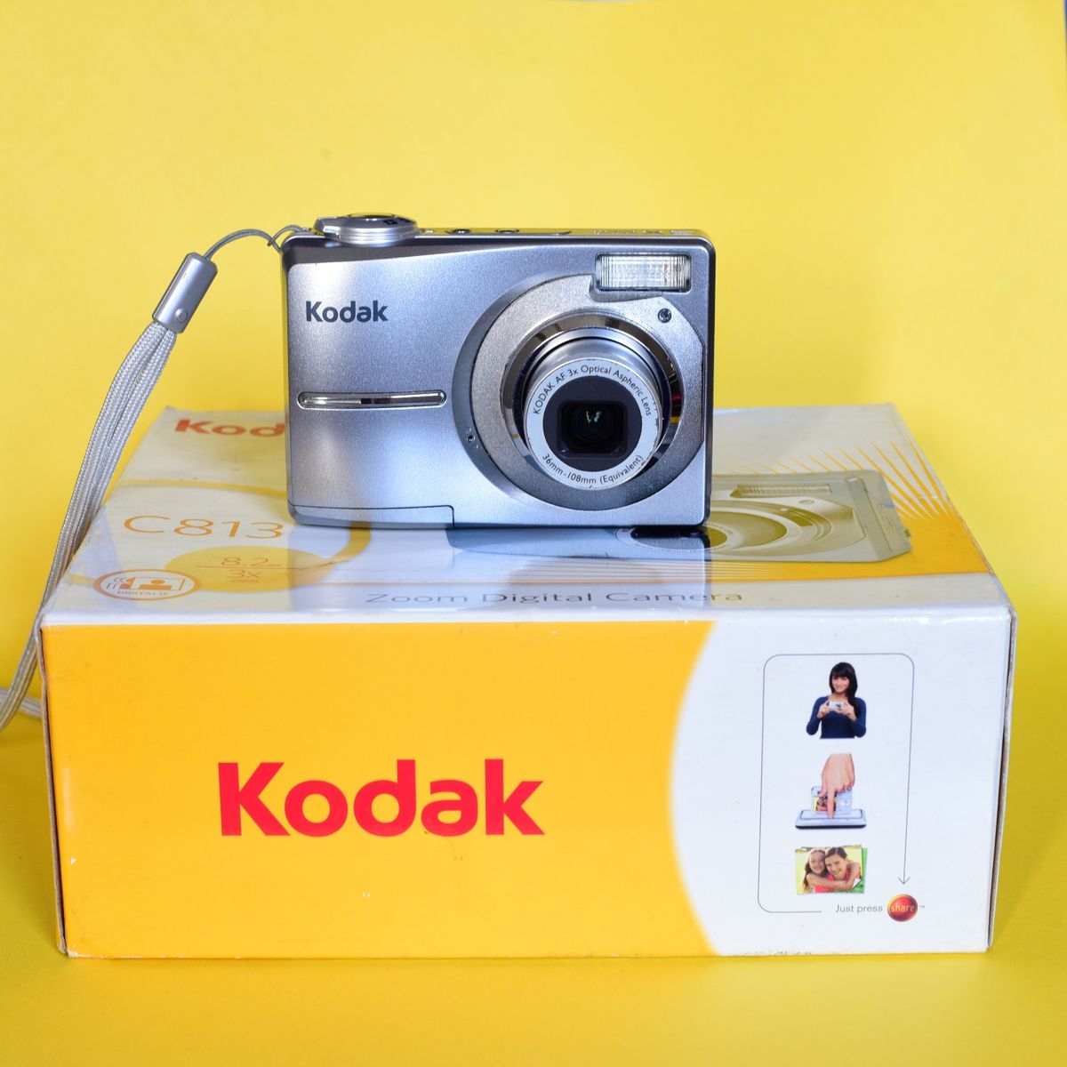 Câmera Máquina Digital Kodak Funcionando | Máquina Fotográfica Digital ...