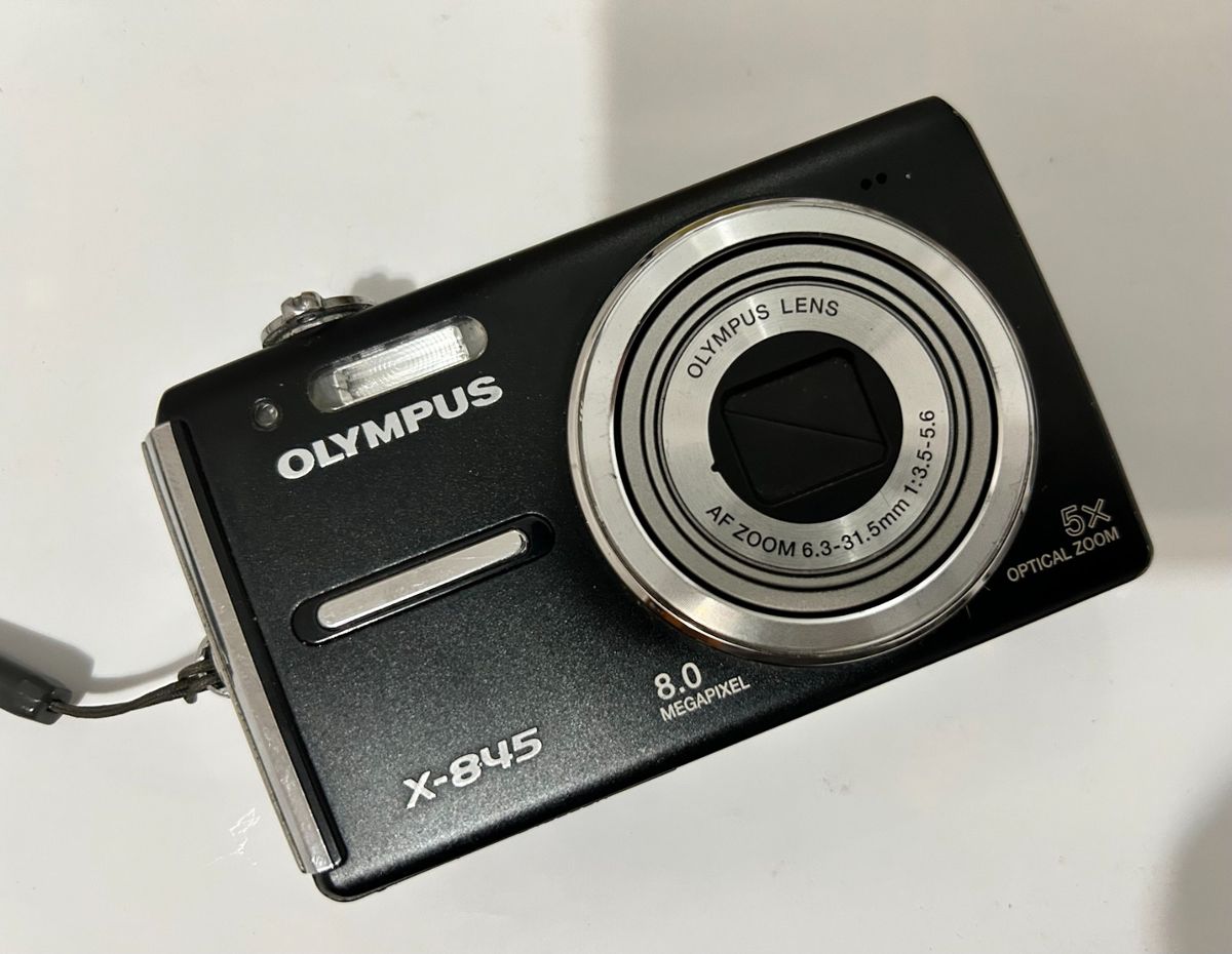 Camera Olympus X-845 | Máquina Fotográfica Digital Olympus Usado ...