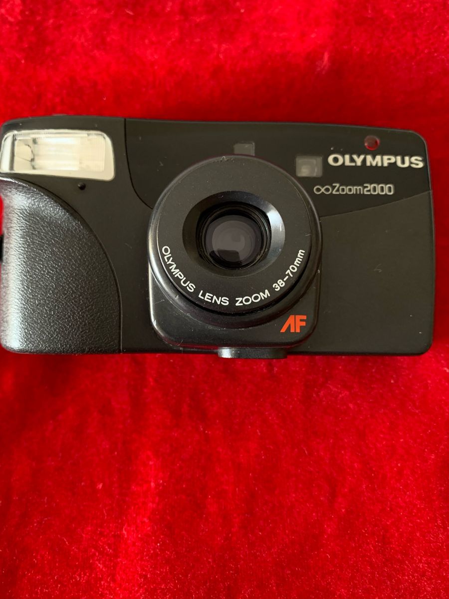 Câmera Olympus Zoom 2000 No Estado | Máquina Fotográfica Digital ...