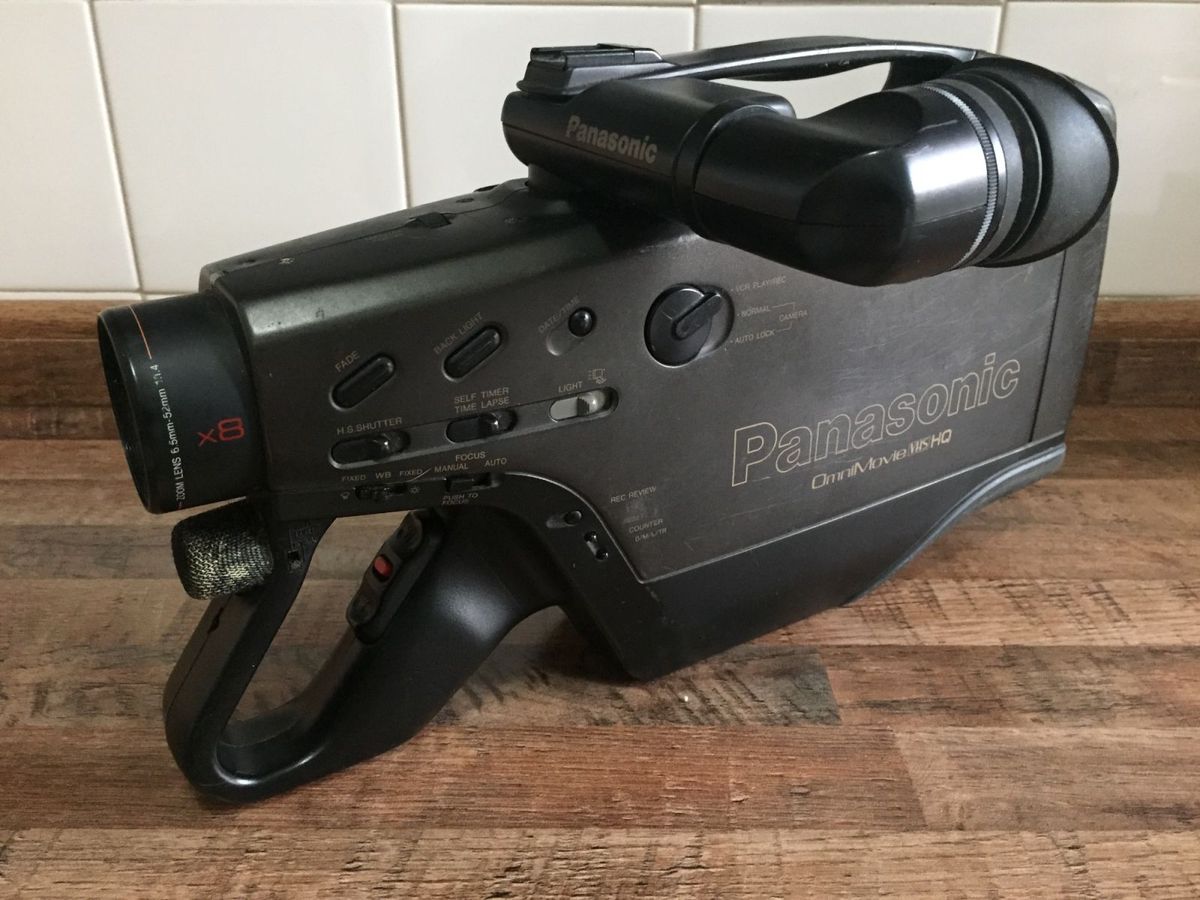 Camera Panasonic Antiga para Colecionadores | Cacareco Panasonic Usado ...