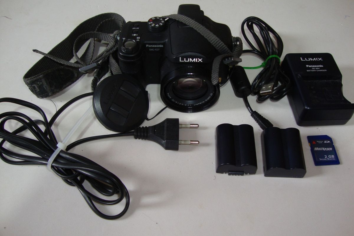 Camera Panasonic - Modelo Dmc-fz7 - Lumix - Ver Observação | Máquina ...