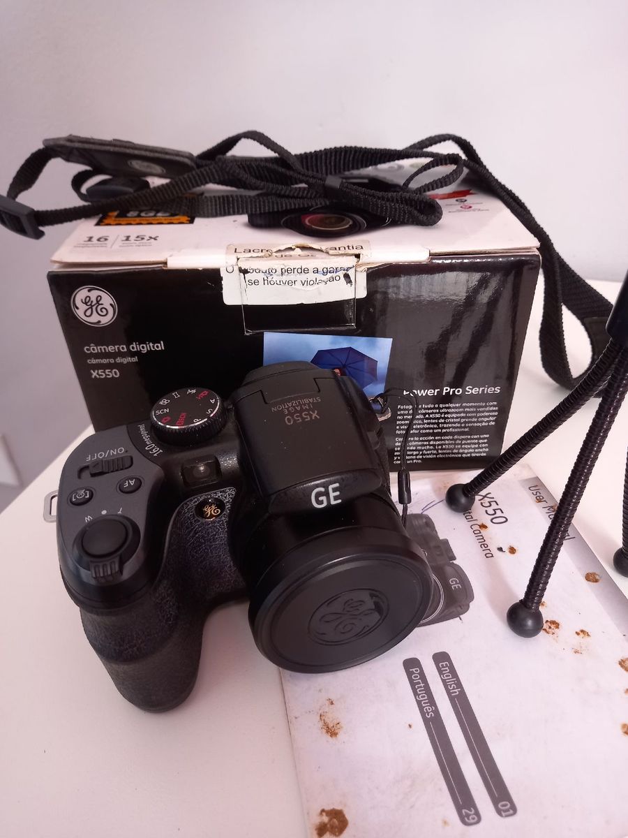 Câmera Semiprofissional Ge X550 | Máquina Fotográfica Digital Ge Usado ...