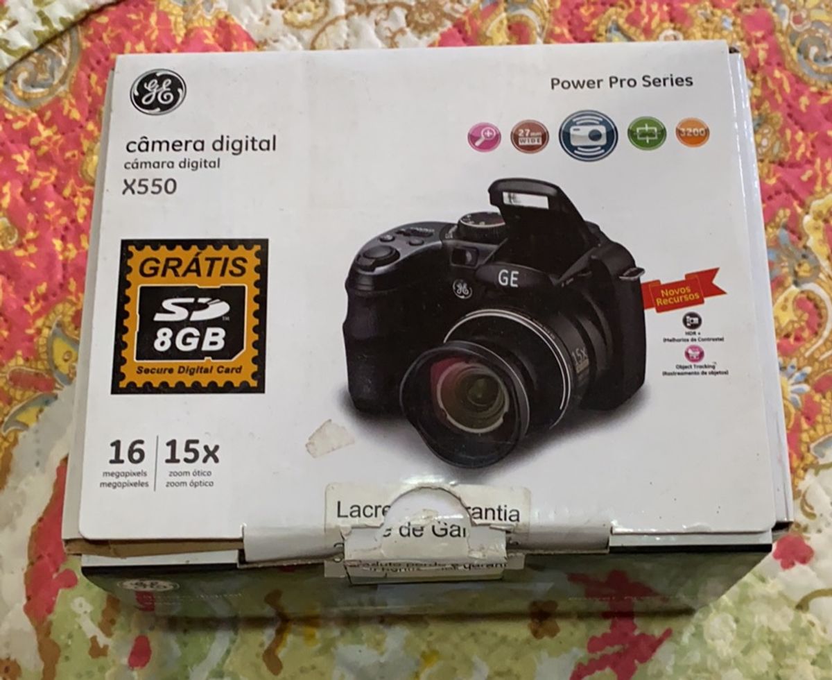 Câmera Semiprofissional Ge X550 | Máquina Fotográfica Digital Ge Usado ...