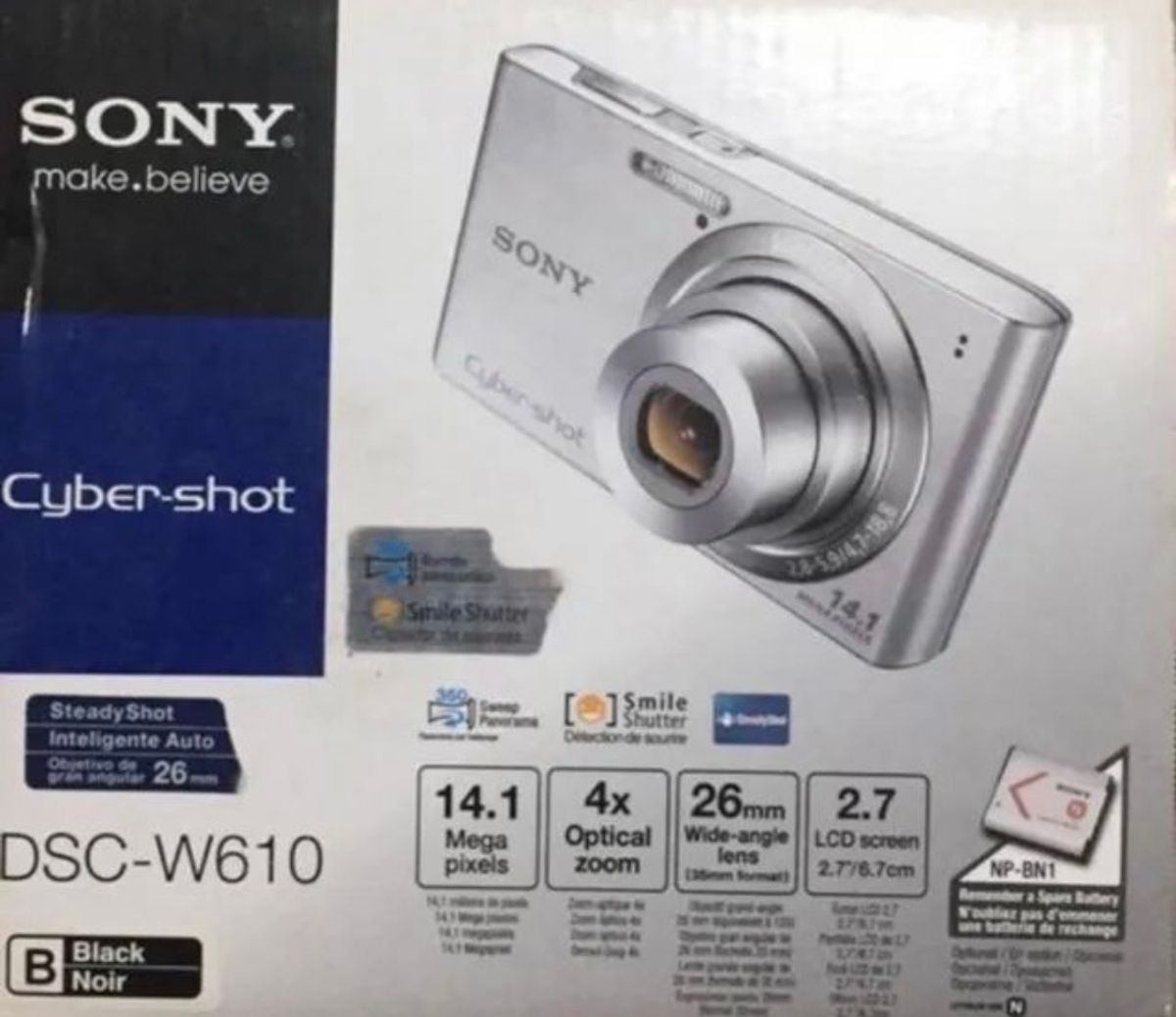 Câmera Sony 14.1 Mp Completa e Funcionando | Produto Vintage e Retro ...