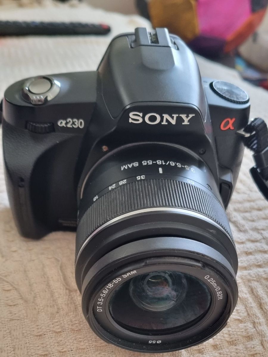 Camera Sony Alpha 230 | Máquina Fotográfica Digital Sony Usado 81060411 ...