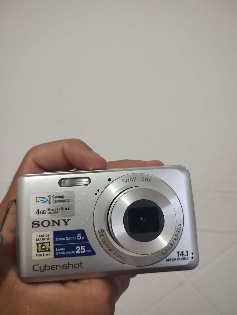 Câmera Sony W520 14 Megapixels. Leia a Descrição | Máquina Fotográfica ...