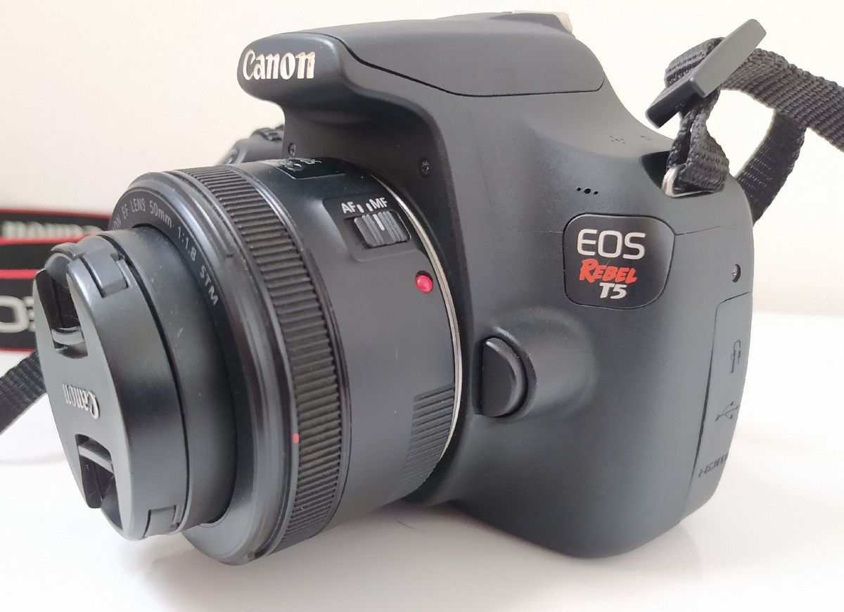 Câmera T5 Canon Dslr | Máquina Fotográfica Digital Canon Usado 77370708 ...