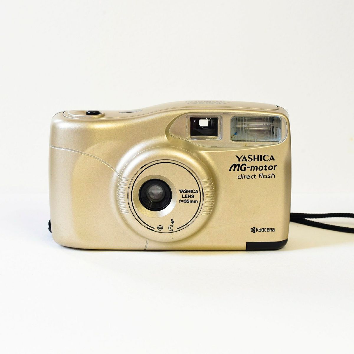 Câmera Yashica Mg - Motor 35mm Cinza | Máquina Fotográfica Analógica ...