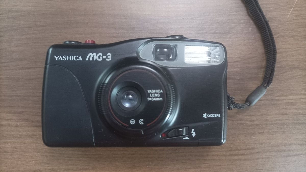 Câmera Yashica Mg3 "analógica" | Cacareco Usado 135079553 | enjoei