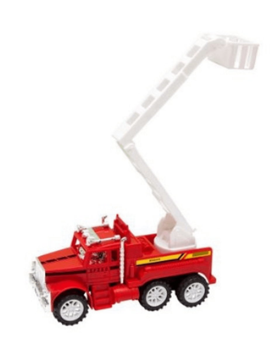Caminhão de Bombeiro de Brinquedo Fire Truck Pica Pau | Brinquedo para ...