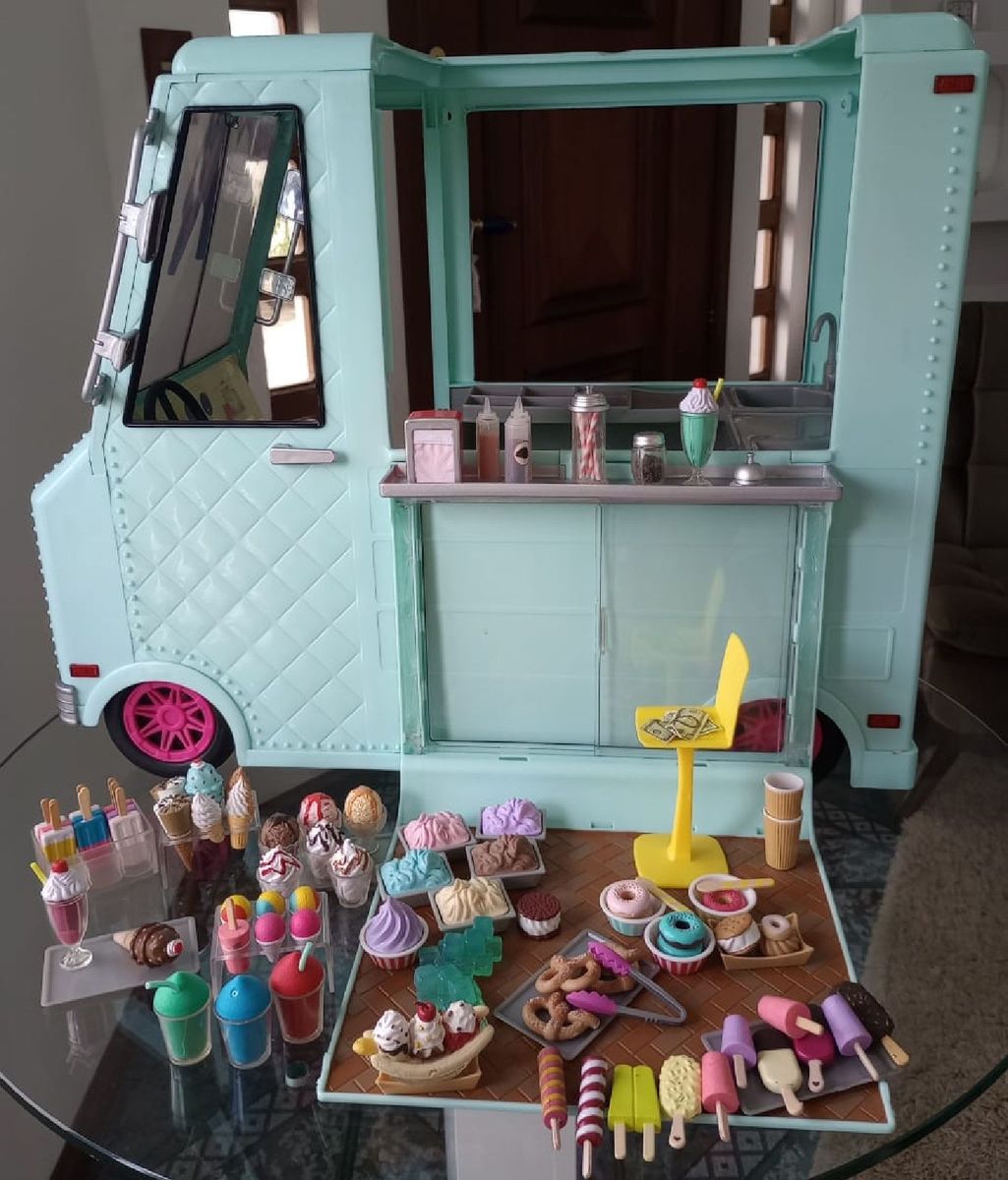 Caminhão de Sorvete Azul Our Generation | Brinquedo Our Generation ...