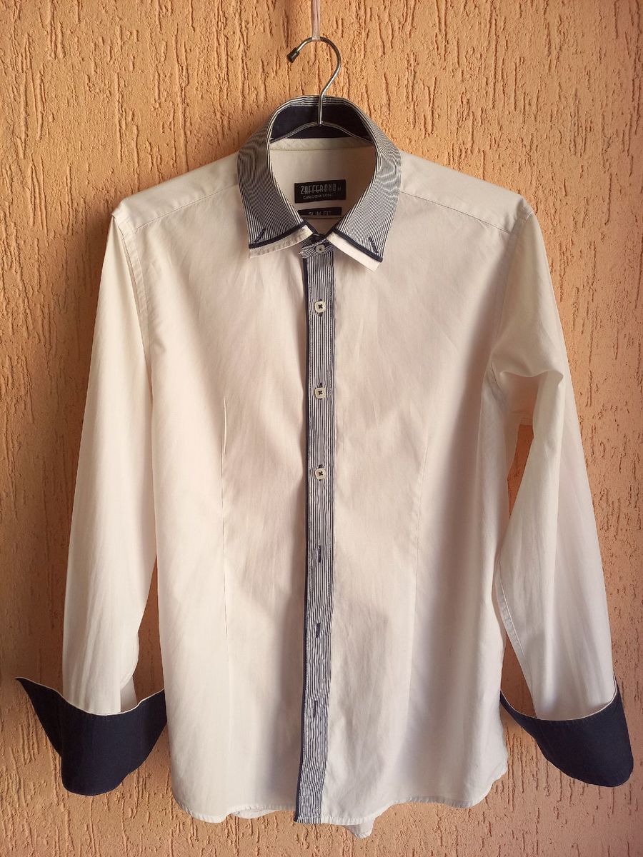 Camisa Alfaiataria Masculina Zafferano | Camisa Masculina Zafferano ...