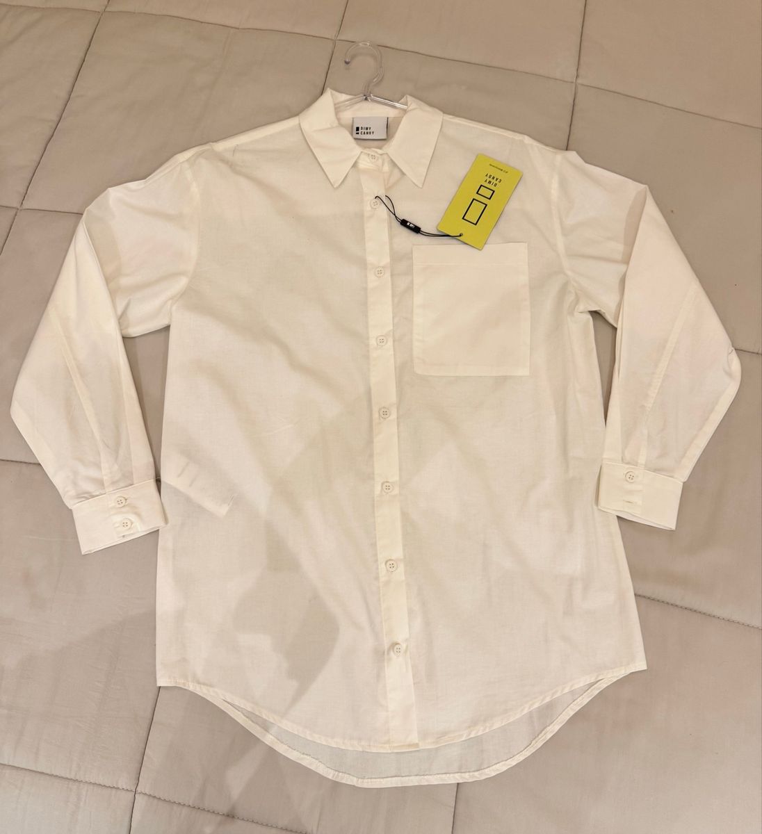 Camisa Alongada Dimy Candy | Camisa Feminina Dimy Candy Nunca Usado ...