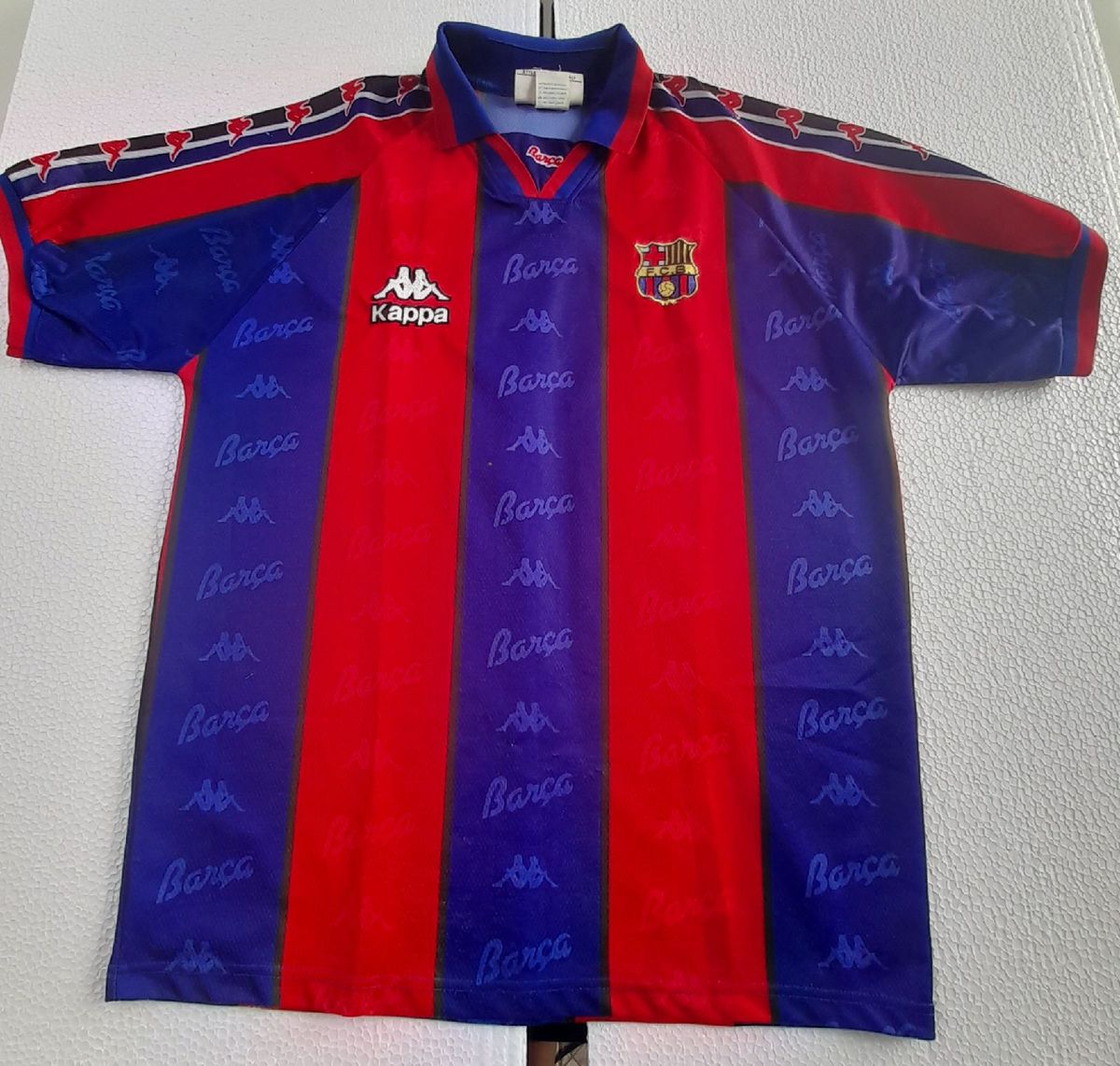 Camisa Antiga do Barcelona | Roupa Esportiva Masculino Kappa Usado ...