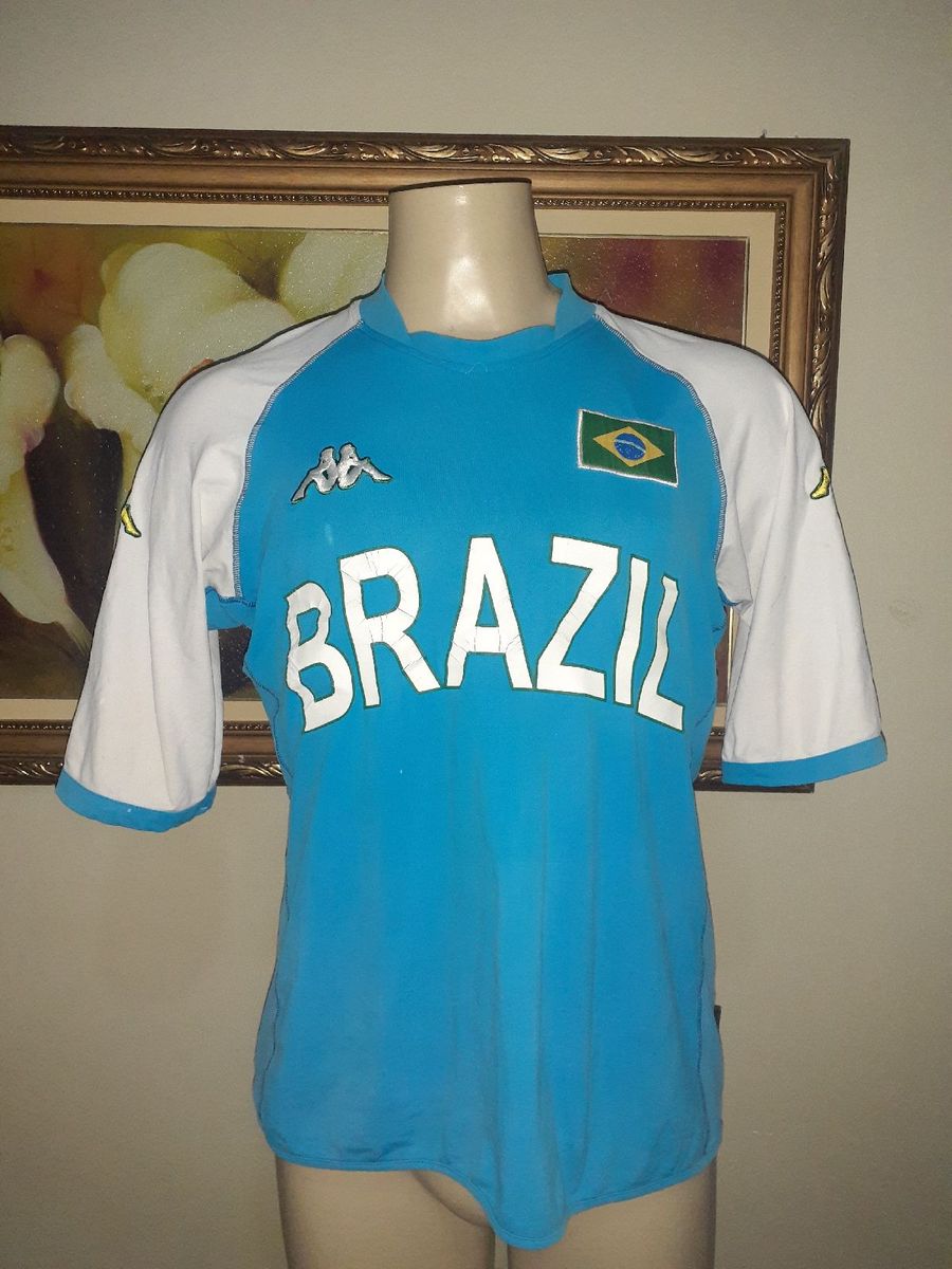 Camisa Antiga do Brasil Anos 90 Kappa | Produto Masculino Kappa Usado ...