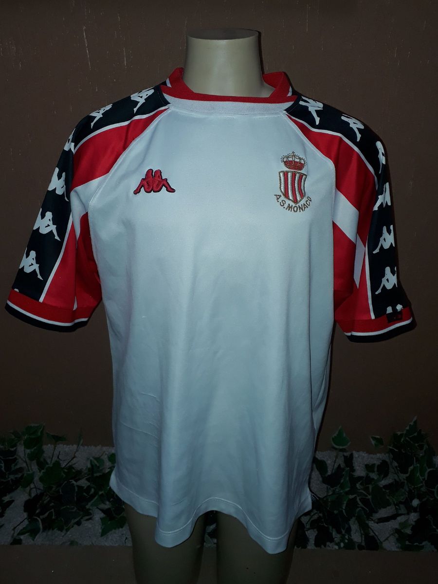 Camisa Antiga do Mônaco Original | Roupa Esportiva Masculino Kappa ...