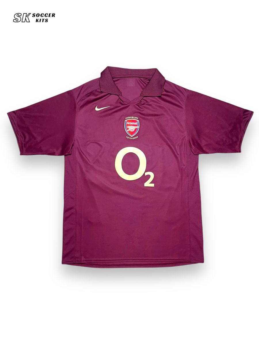 Camisa Arsenal 2005 Home - Henry | Highbury | Camisa Masculina Nike ...
