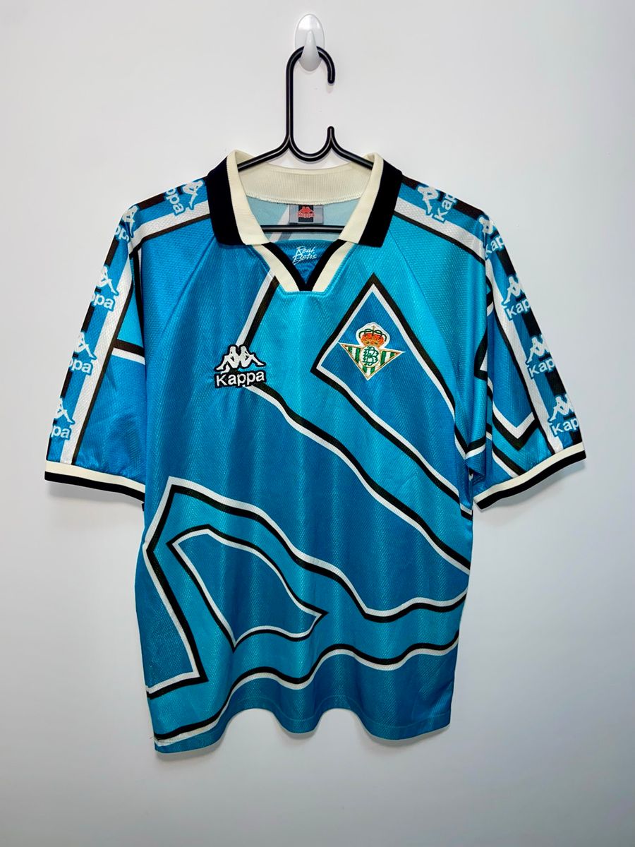 Camisa Bétis da Espanha Original Kappa Antiga Anos 90 | Camiseta ...