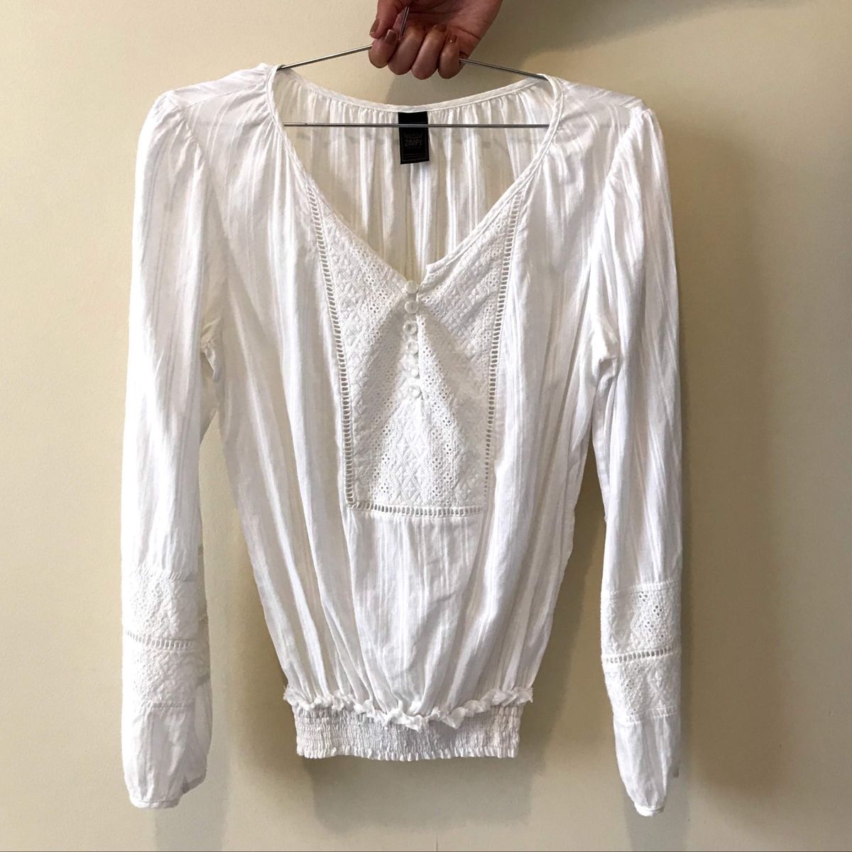 Camisa Branca Zimpy | Camisa Feminina Zimpy Usado 34621409 | enjoei