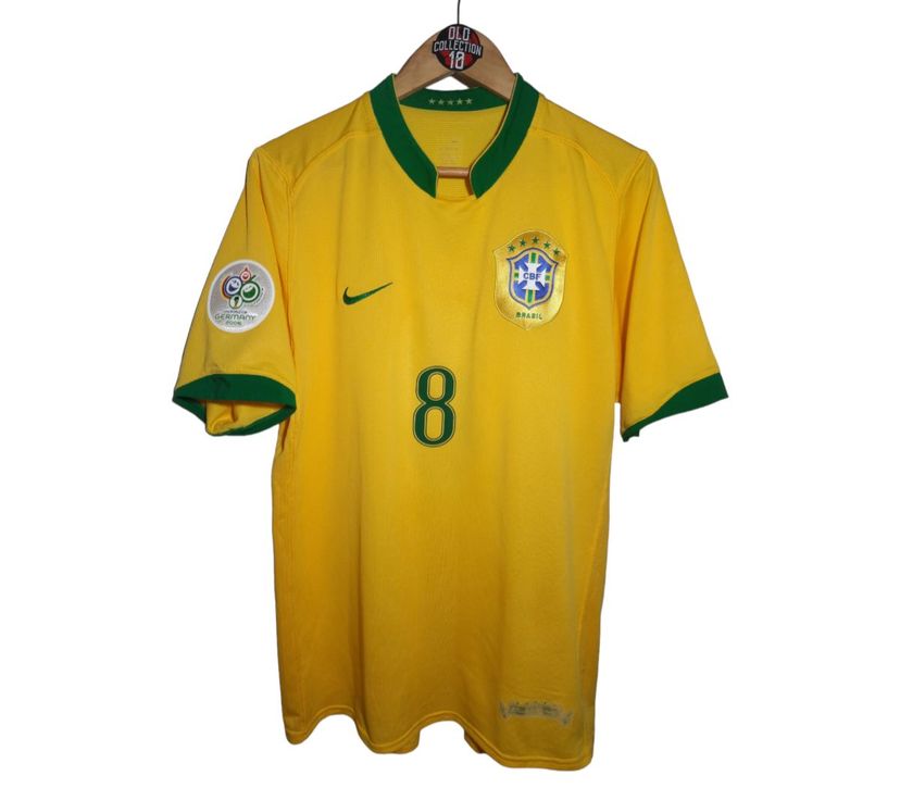 Camisa Brasil Home 2006 Kaka | Camisa Masculina Nike Usado 103023916 ...