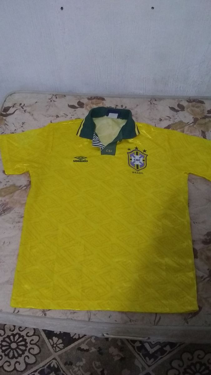 Camisa Cbf Umbro 1993 | Camisa Masculina Umbro Usado 36634675 | enjoei