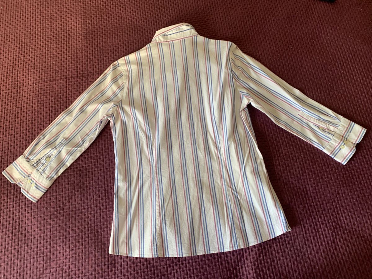 Camisa Clássica Que Veste Super Bem | Camisa Feminina Lacoste Usado ...