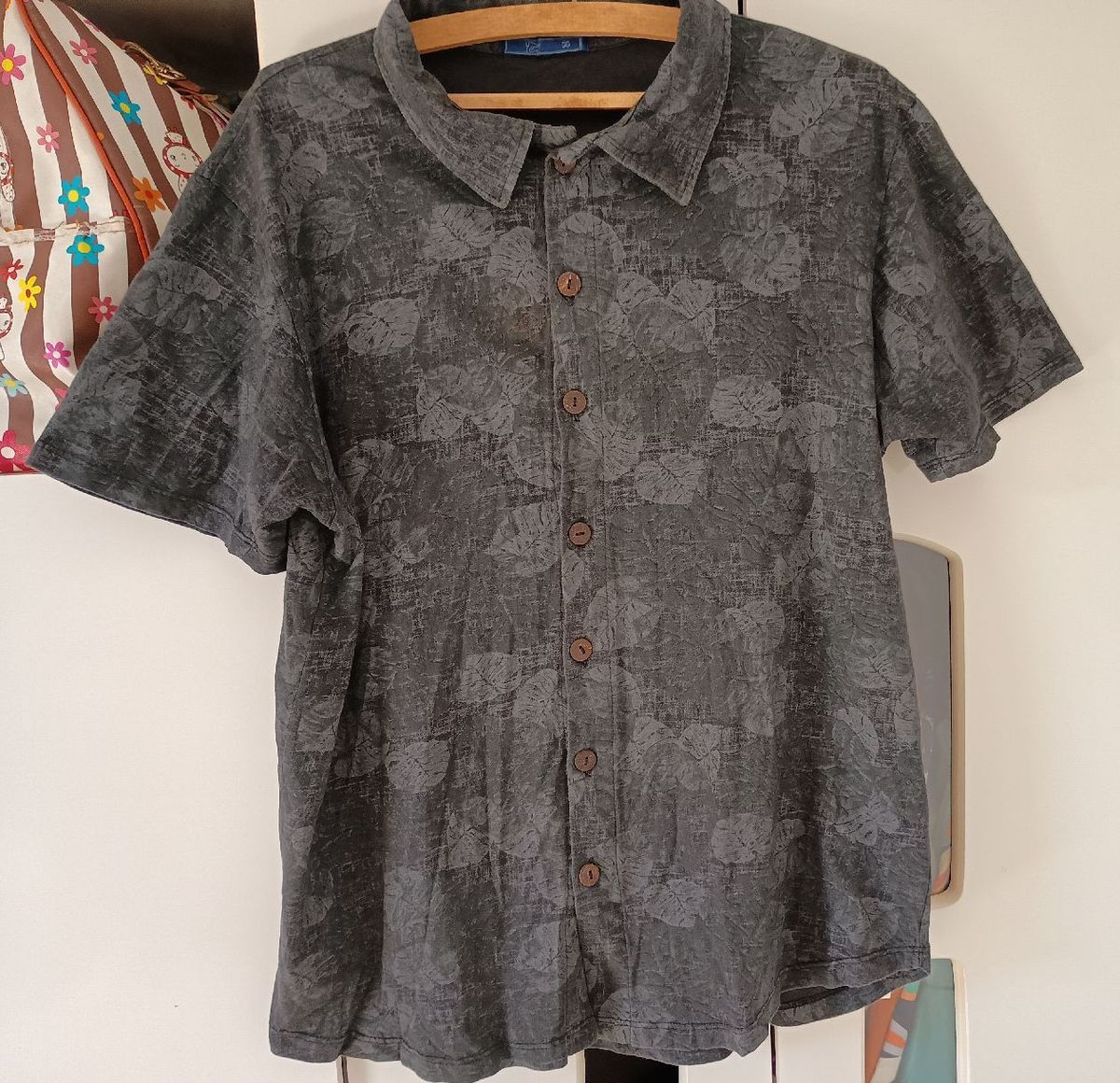 Camisa Cor Chumbo Tamanho Gg Pex | Camisa Masculina Pex Usado 121239914 ...