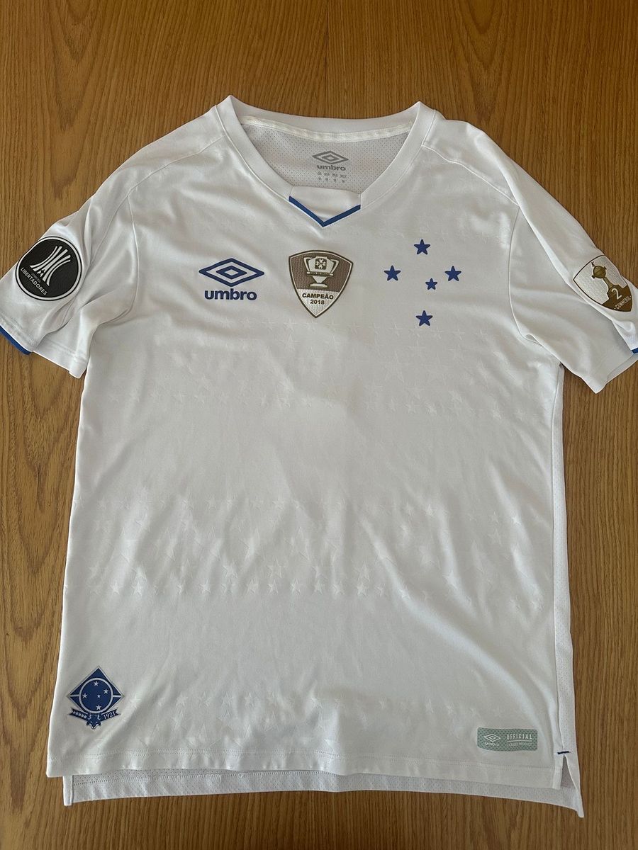 Camisa Cruzeiro 2019 - Tam M - Versão Jogador - #1 - Fábio | Camisa ...