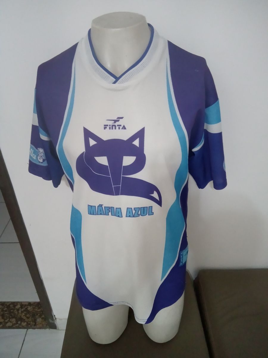 Camisa do Cruzeiro Torcida Máfia Azul - Oficial Finta | Roupa Esportiva ...