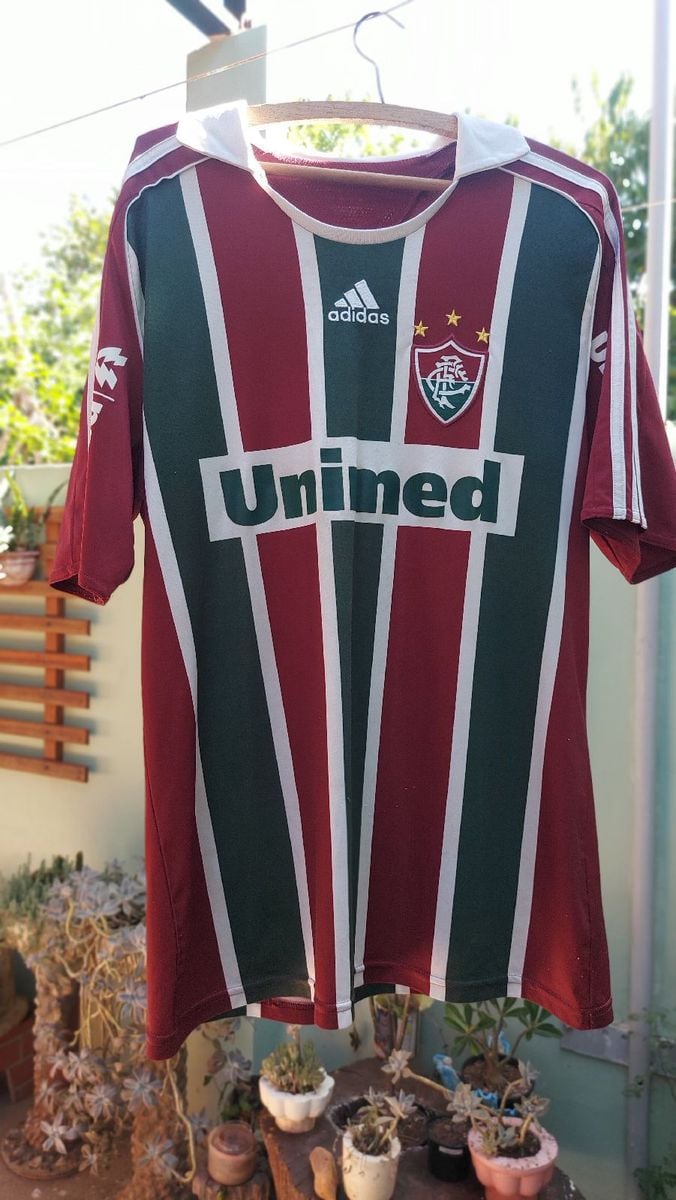Camisa do Fluminense 2008/2009 Original Retrô | Camiseta Masculina Adidas Usado 113634304 | enjoei